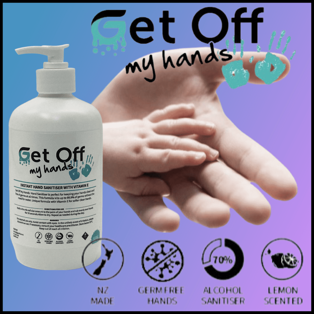 Get Off my hands- sanitiser - Get Off Nz